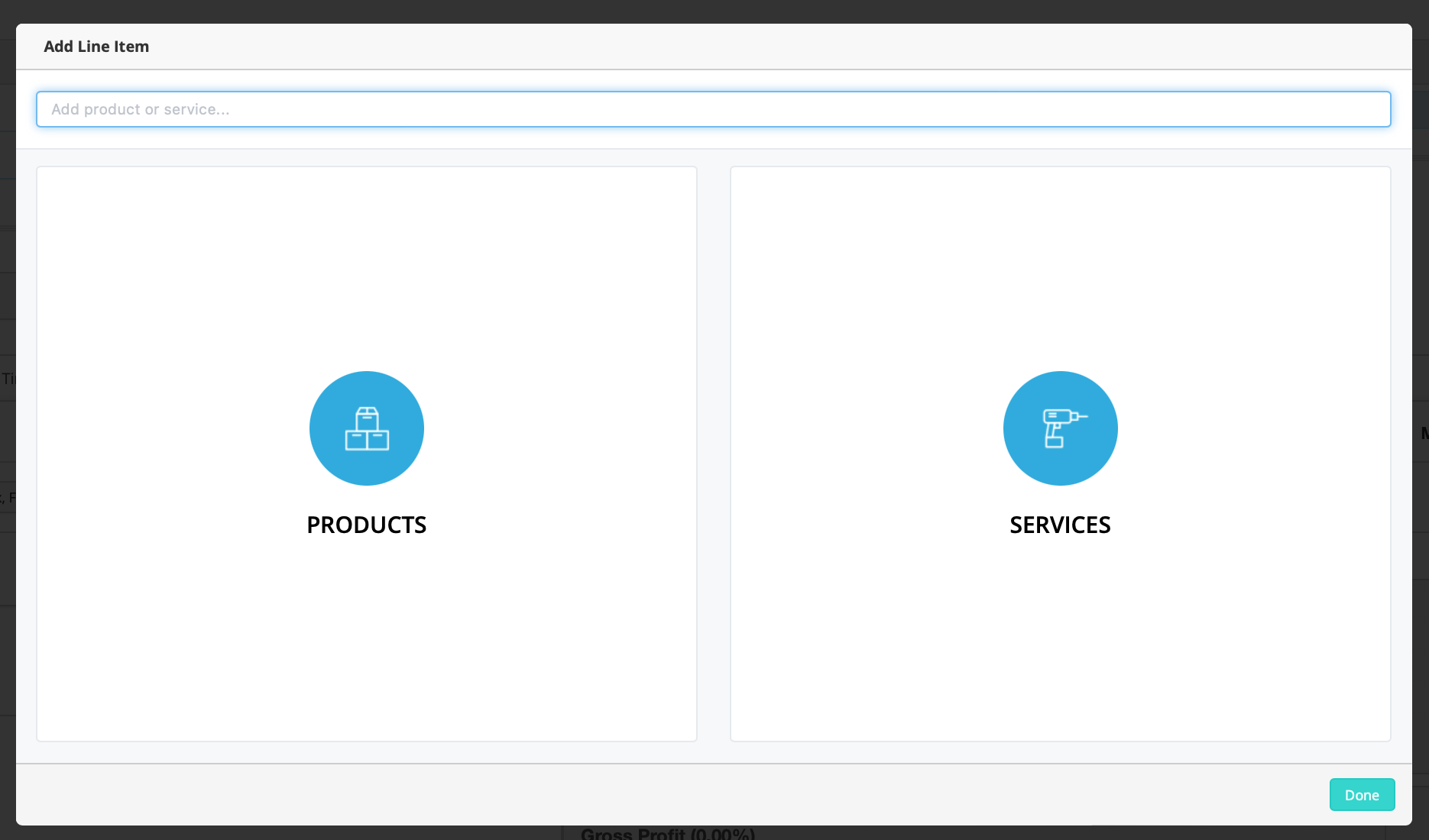 Enhancements to Add Line Item Functionality – Service Fusion